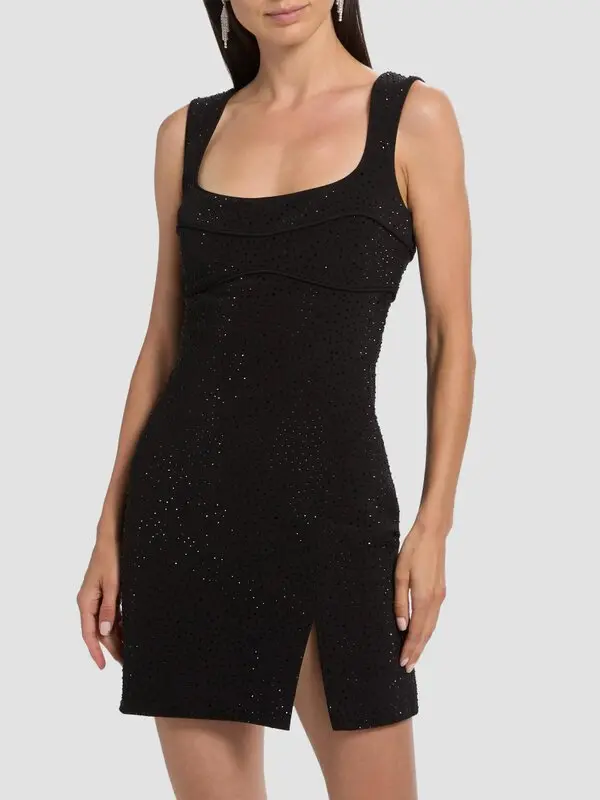 AMUR Vinny Crystal Minidress