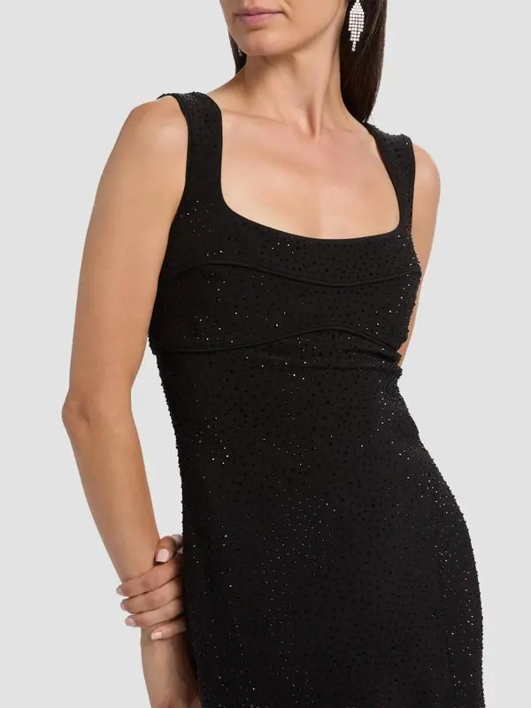 AMUR Vinny Crystal Minidress