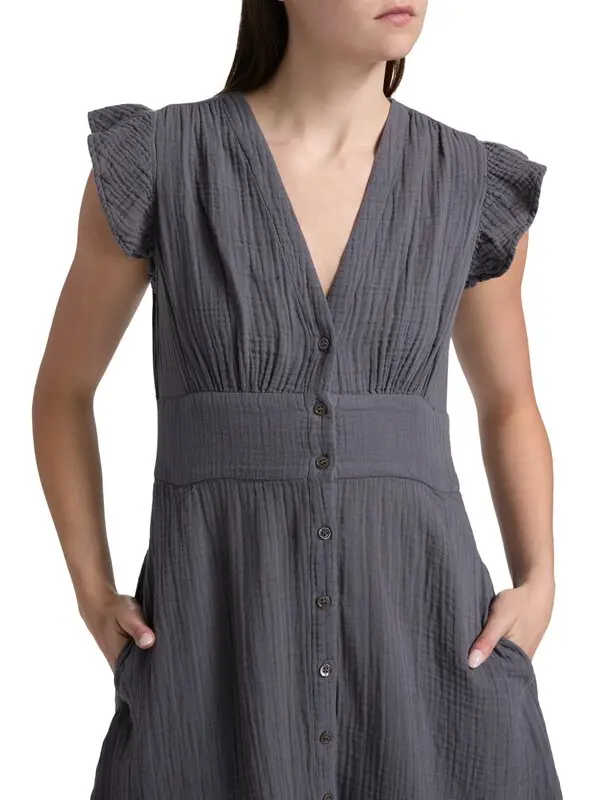 Xirena Dalton Muslin Sleeveless Minidress
