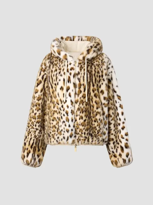 Moose Knuckles Eaton Cheetah-print Faux-fur Jacket