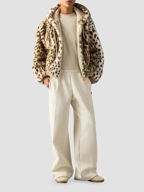 Moose Knuckles Eaton Cheetah-print Faux-fur Jacket