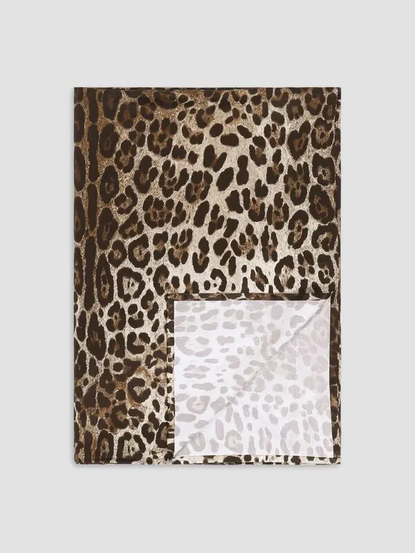 Dolce & Gabbana Leopardo Fitted Sheet