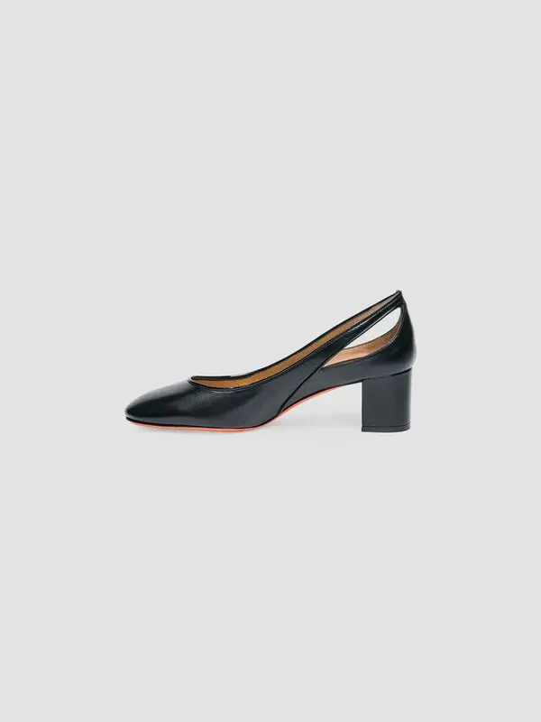 Santoni Sonny Patent Leather 85mm Sandals