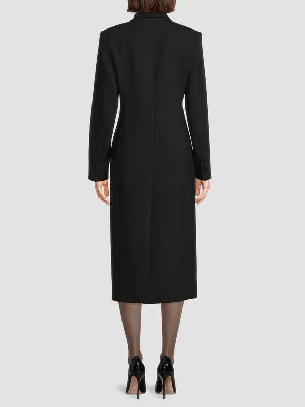 Rue Sophie Lorde Stretch-wool Double-breasted Coat