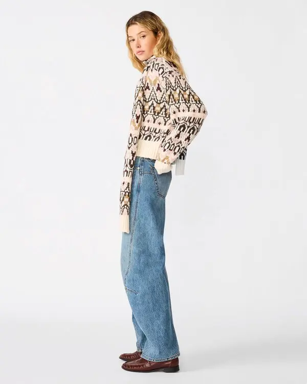 Steve Madden Mindie Sweater Long Sleeve Sweaters Tops