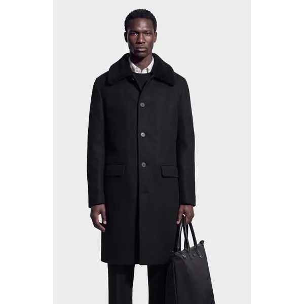 Rudsak Nico Wool Coat - Black