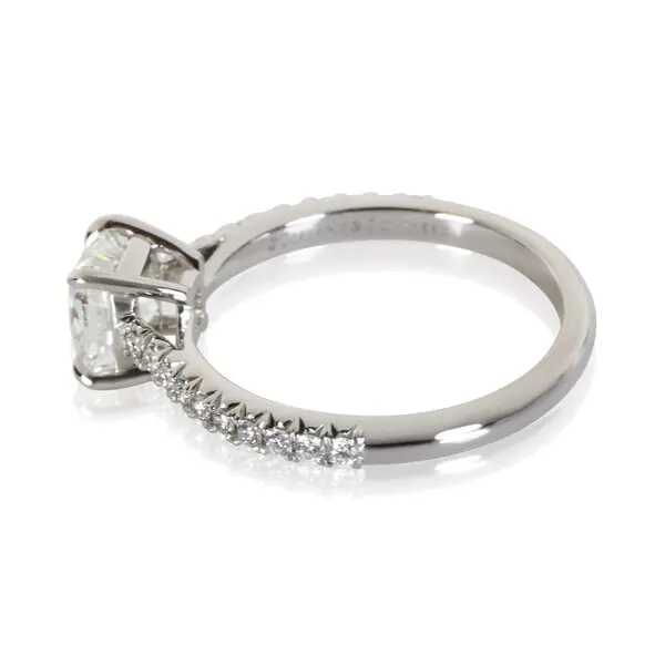 Tiffany & Co. 1.01 Ct Cushion Modified Diamond Novo Engagement Ring
