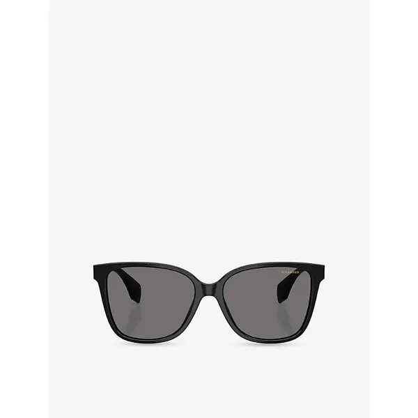 Versace Ve4523 Polarised Butterfly-frame Acetate Sunglasses - Black