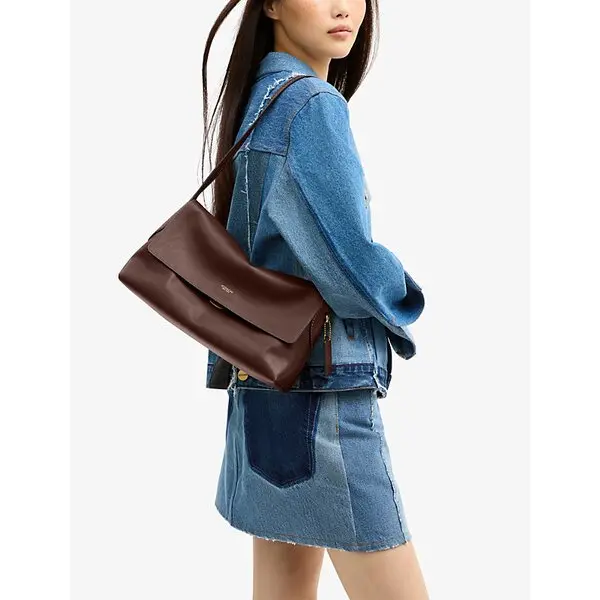 COACH Chelsea 30 Leather Shoulder Bag