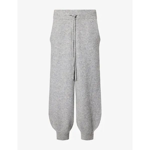 SEVENTH Alpaca Wool-blend Knit Cuff Trousers