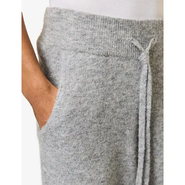 SEVENTH Alpaca Wool-blend Knit Cuff Trousers
