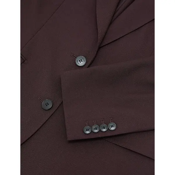 REISS Sandor Single-breasted Stretch-twill Blazer
