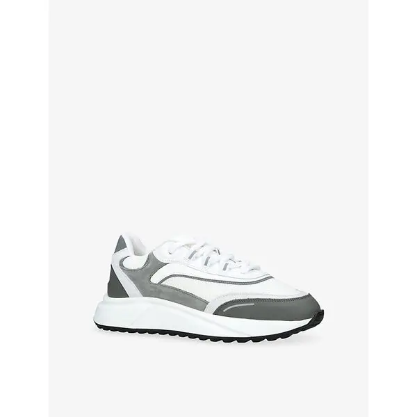 ARNE Technical Runner 2.0 Mesh And Leather Trainers