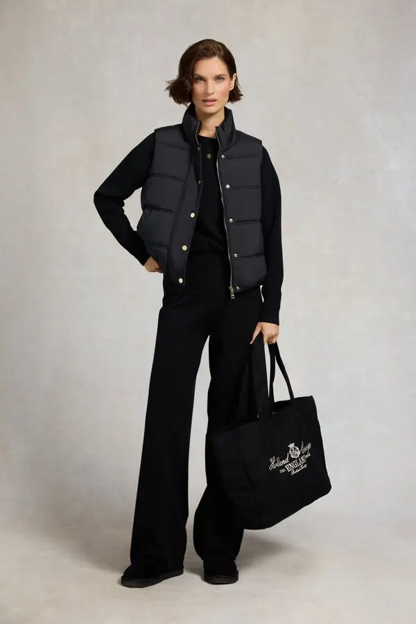 Holland Cooper Maria Knitted Wide Leg Pant 's