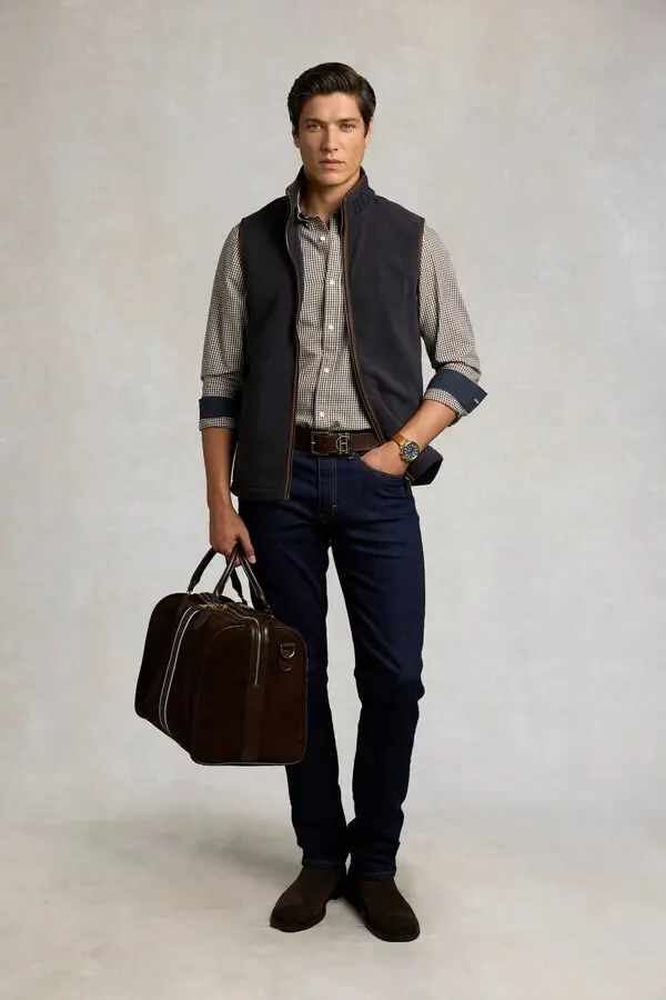 Holland Cooper S Classic Fit Button Down Shirt Gingham 's