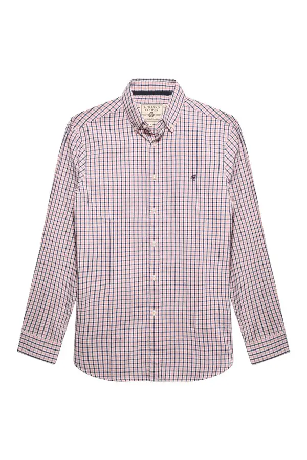 Holland Cooper S Classic Fit Button Down Shirt Cotswold Check 's
