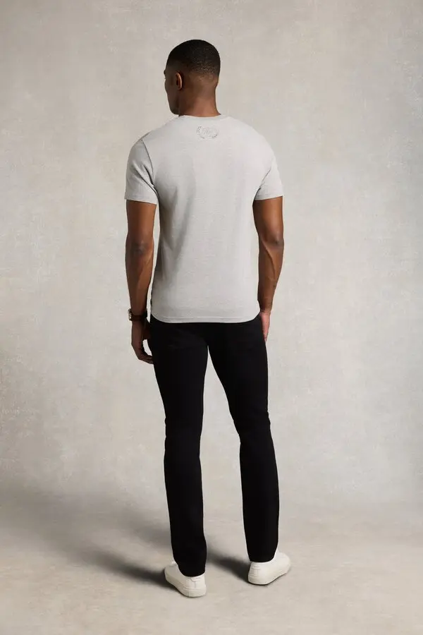 Holland Cooper Crew Neck T-shirt Marl
