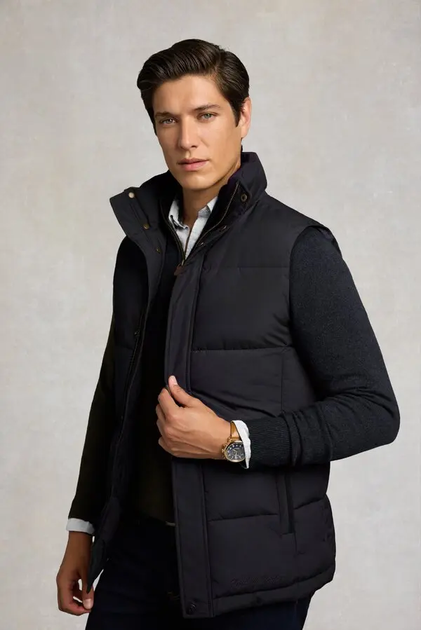 Holland Cooper Lark Padded Gilet Deep Navy
