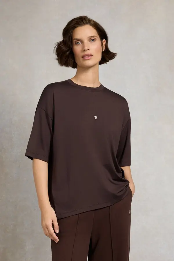 Holland Cooper Oversized Monogram Tee 's