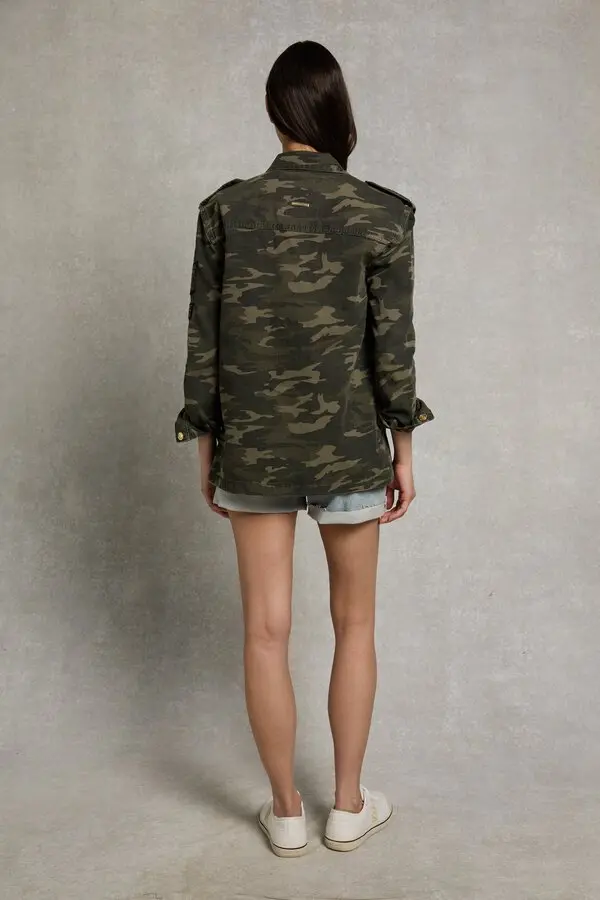 Holland Cooper Premium Artillery Jacket Washed 's