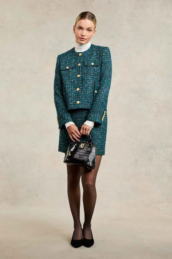 Holland Cooper Regency Skirt Boucle 's