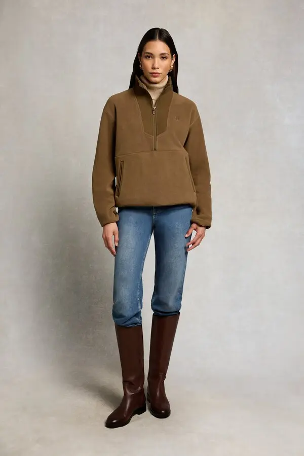 Holland Cooper Relaxed Fit Country Quarter Zip 's