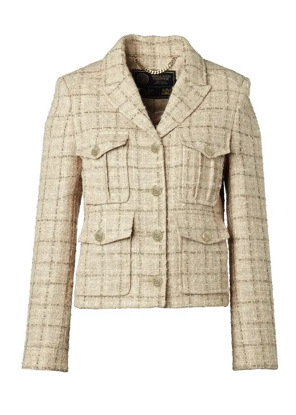 Holland Cooper Richmond Jacket Sparkle Tweed 's