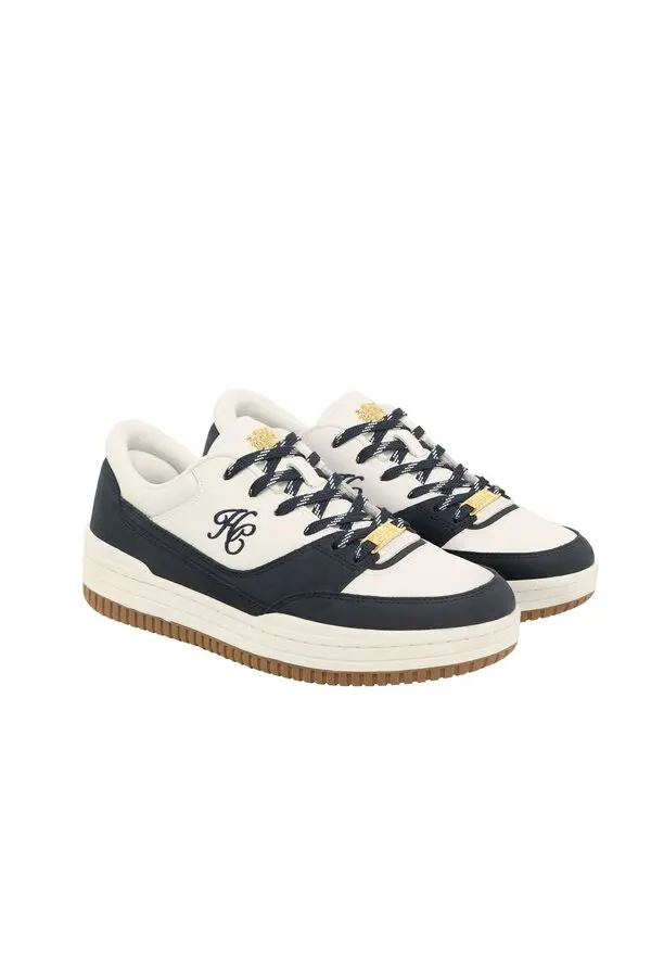 Holland Cooper Retro Trainer Ecru 's