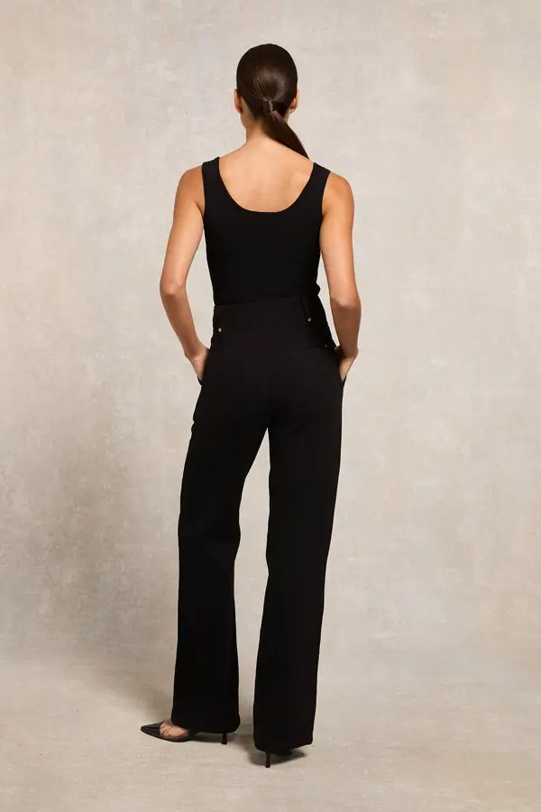 Holland Cooper Ruby Knitted Vest - Black