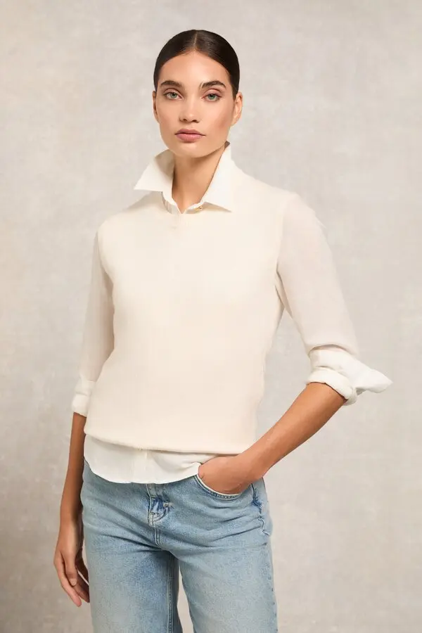 Holland Cooper Sarah Knitted K Natural 's