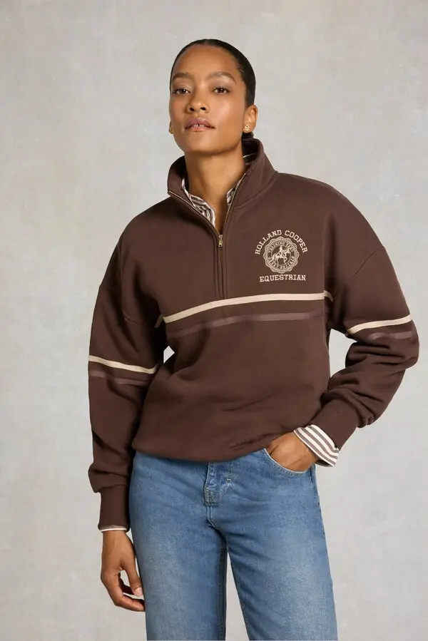 Holland Cooper Roan Quarter Zip 's