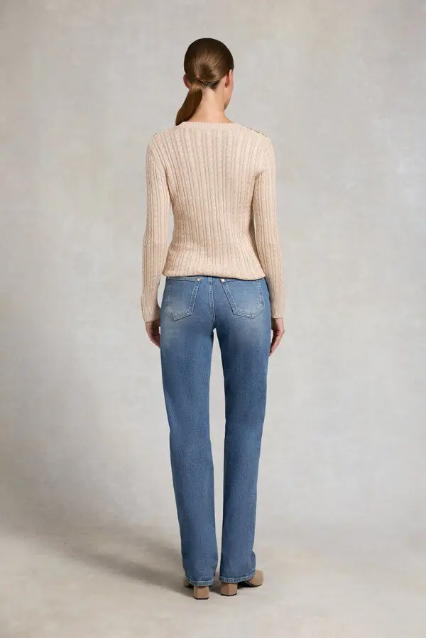 Holland Cooper Seattle Cable Crew Knit 's