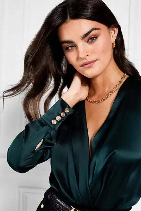 Holland Cooper Silk Bodysuit 's
