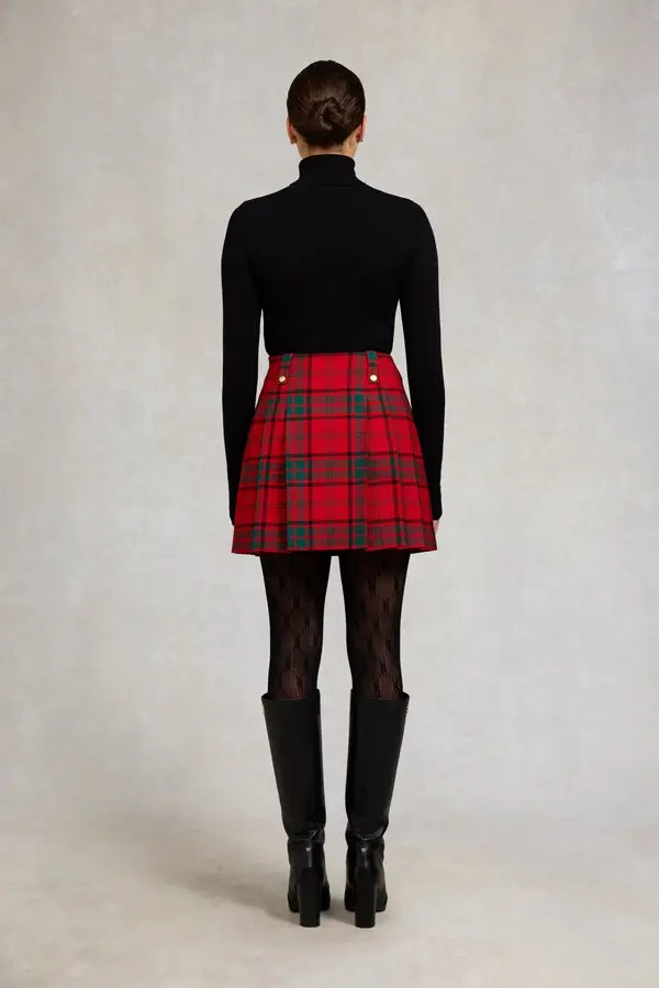 Holland Cooper Belgravia Mini Skirt Tartan 's