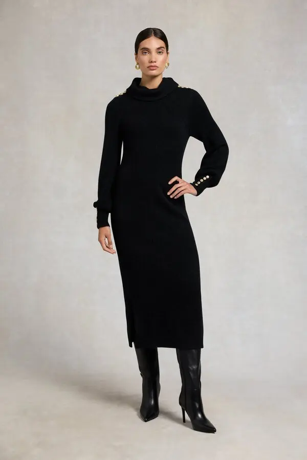 Holland Cooper Berkeley Roll Neck Dress 's