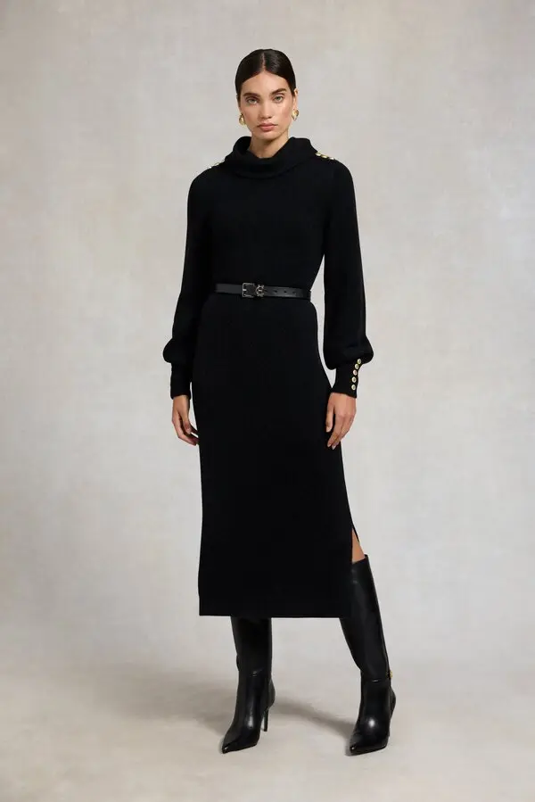 Holland Cooper Berkeley Roll Neck Dress 's