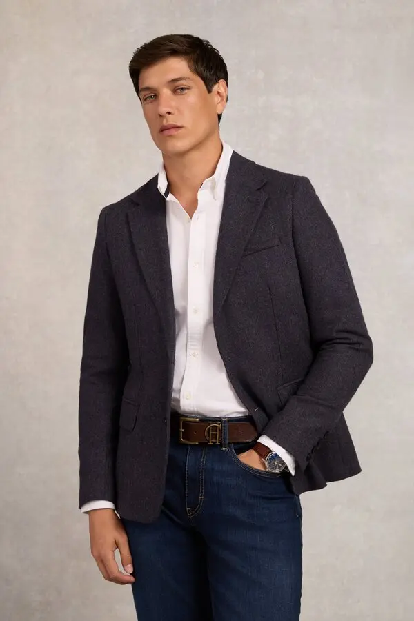 Holland Cooper The Single Breasted Blazer Duke 's - Navy