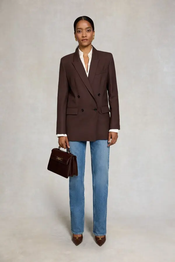 Holland Cooper The Portman Blazer Twill 's