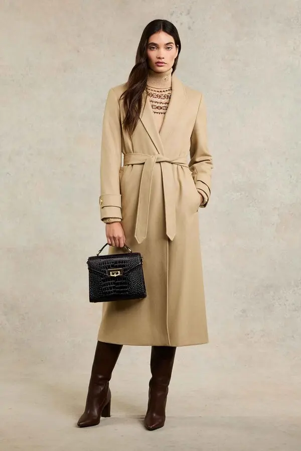 Holland Cooper Wrap Coat 's 2-4 's
