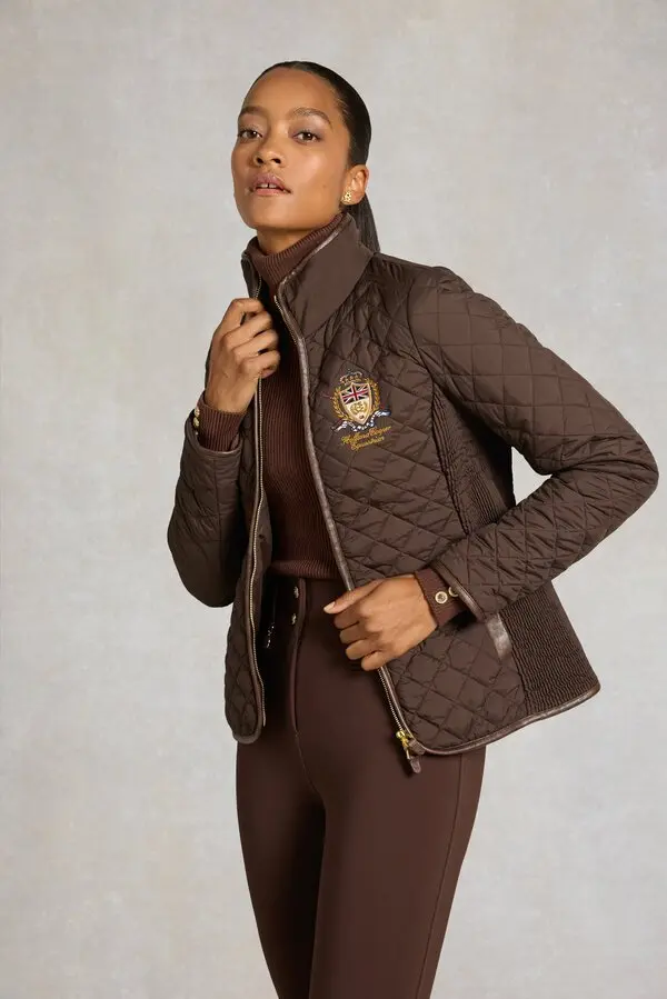 Holland Cooper Boughton Diamond Quilt Jacket 's