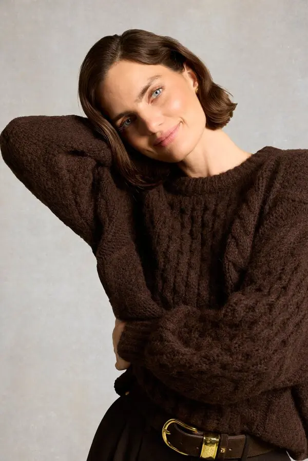 Holland Cooper Buxton Crew Neck Knit 's