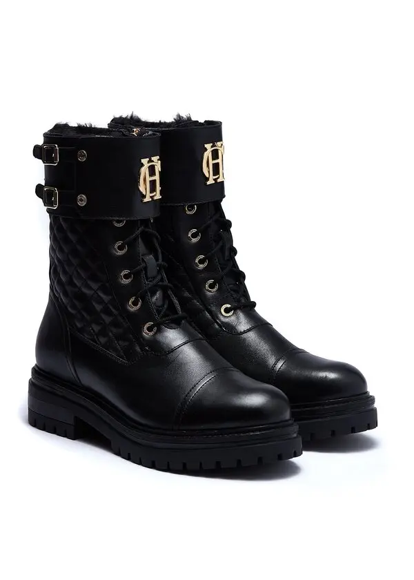 Holland Cooper Camden Biker Boot 's