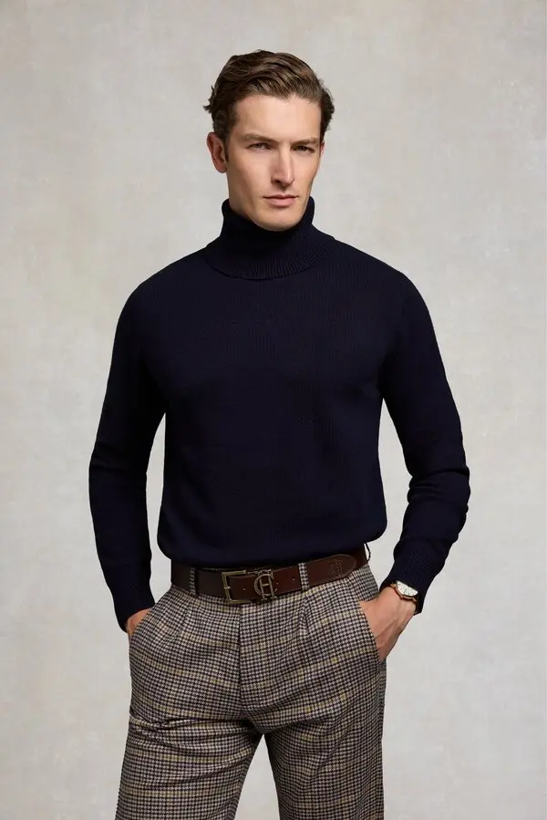 Holland Cooper Byron Roll Neck Knit