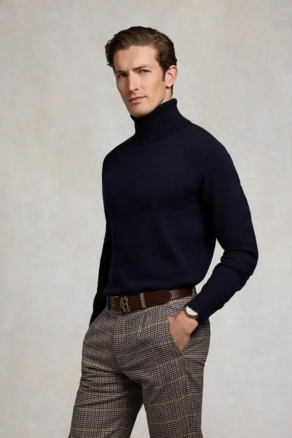 Holland Cooper Byron Roll Neck Knit
