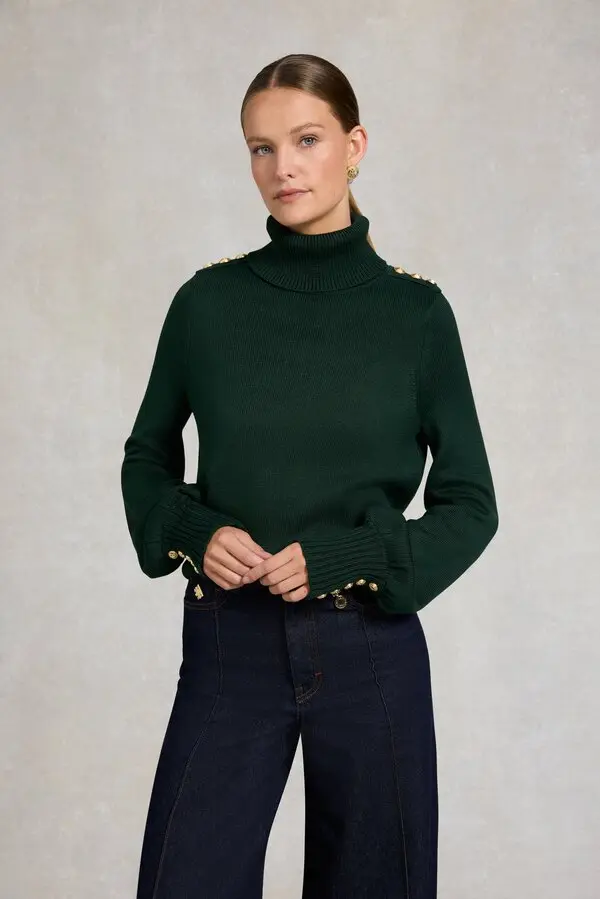 Holland Cooper Chamonix Roll Neck Knit 's