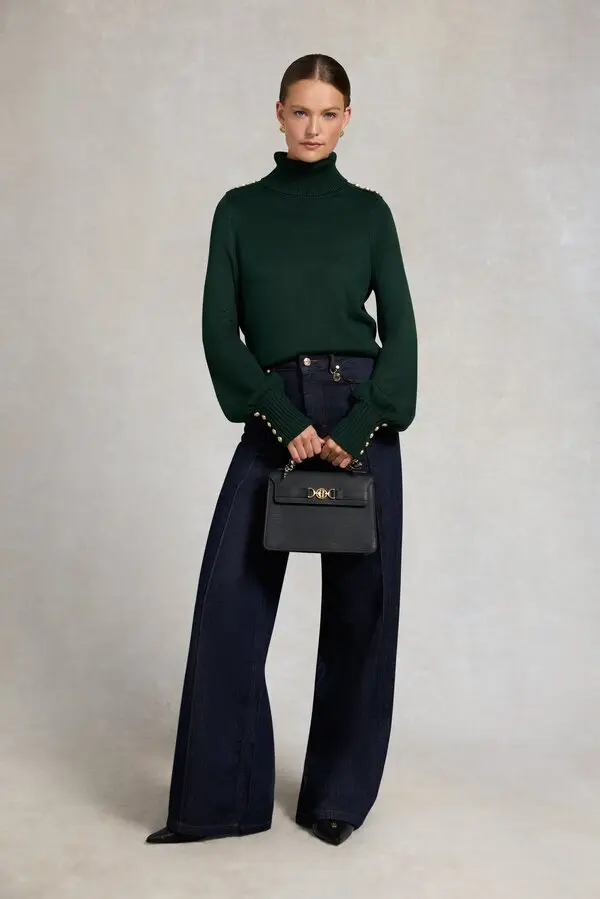 Holland Cooper Chamonix Roll Neck Knit 's