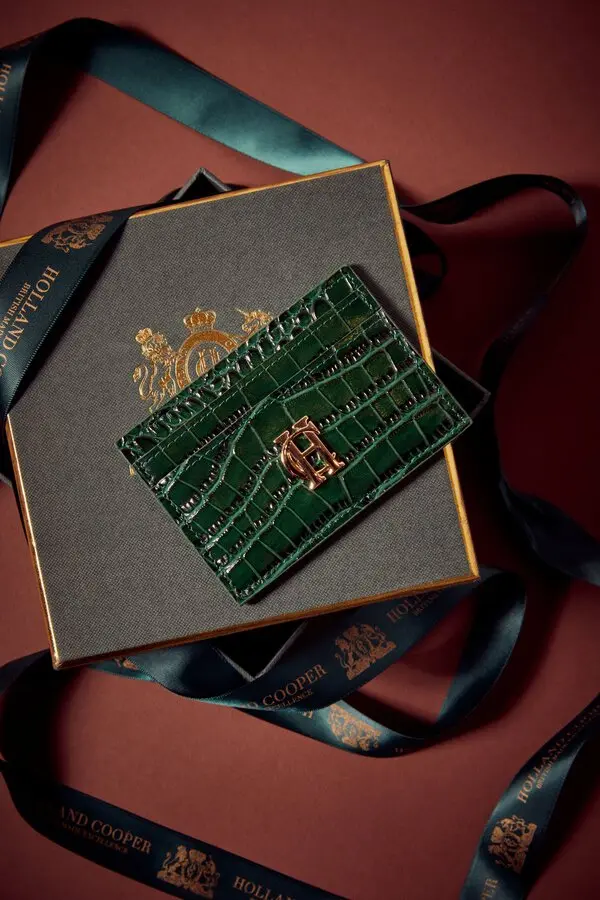 Holland Cooper Chelsea Card Holder Croc 's