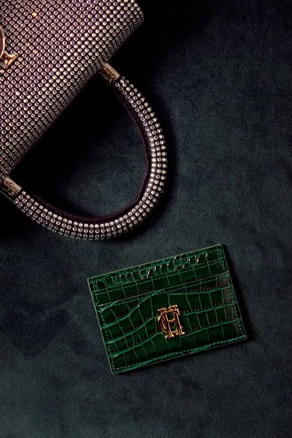 Holland Cooper Chelsea Card Holder Croc 's