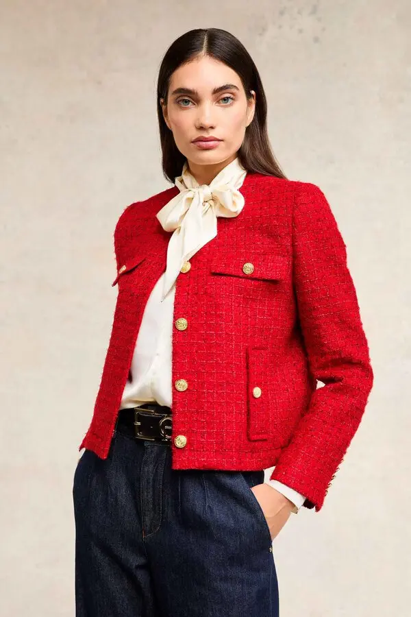 Holland Cooper Chelsea Jacket Boucle 's