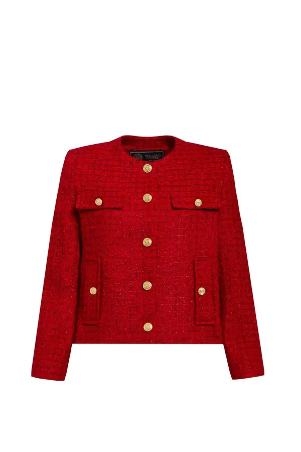 Holland Cooper Chelsea Jacket Boucle 's